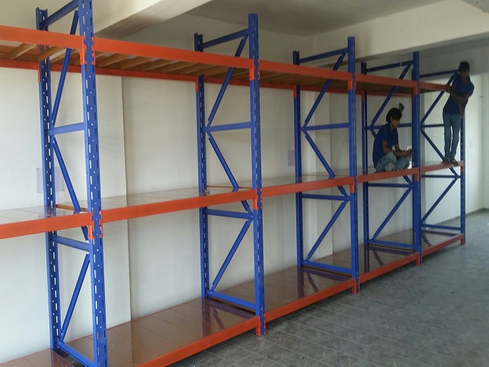 Patanjali Industries | +919228507854 | Slotted Angle Rack in Rajkot ...
